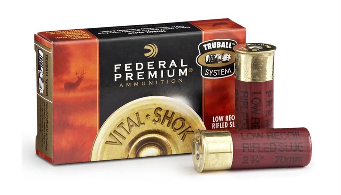 Federal 12 ga. 2-3/4” Low Recoil TRU-BALL HP SLUG, N-PB127LRS - Western ...