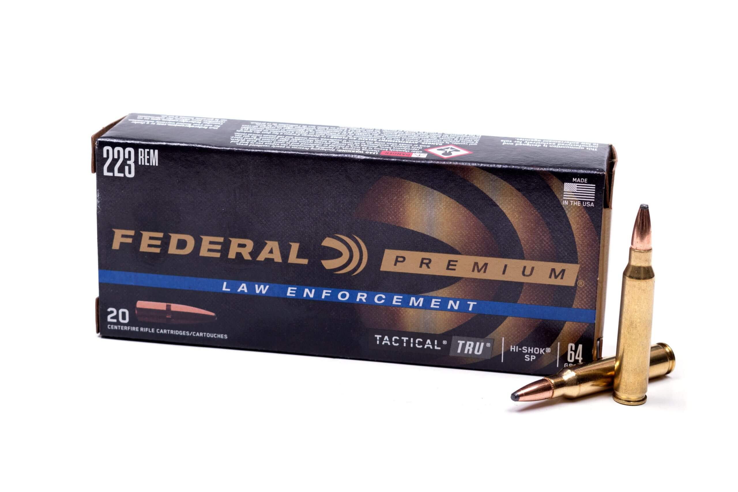 FederalERAL TACTICAL TRU .223Remington64GR HI-SHOK SP, N-T223L ...