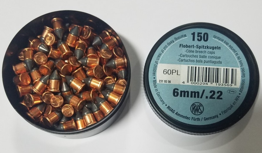 RWS FLOBERT 6MM/.22 150PACK, N-2319356 - Western Metal Inc.