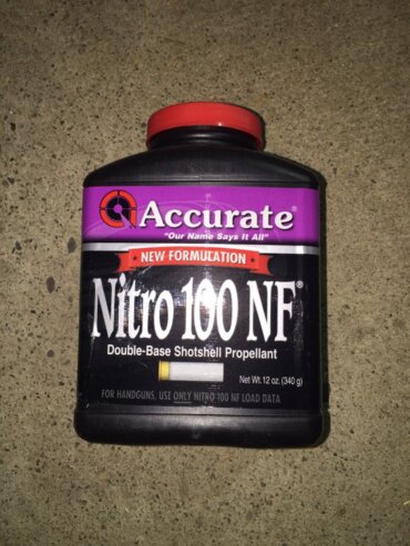 ACCURATE NITRO 100 NF GUN POWDER - GP-ACNITRO-1LB - Western Metal Inc.
