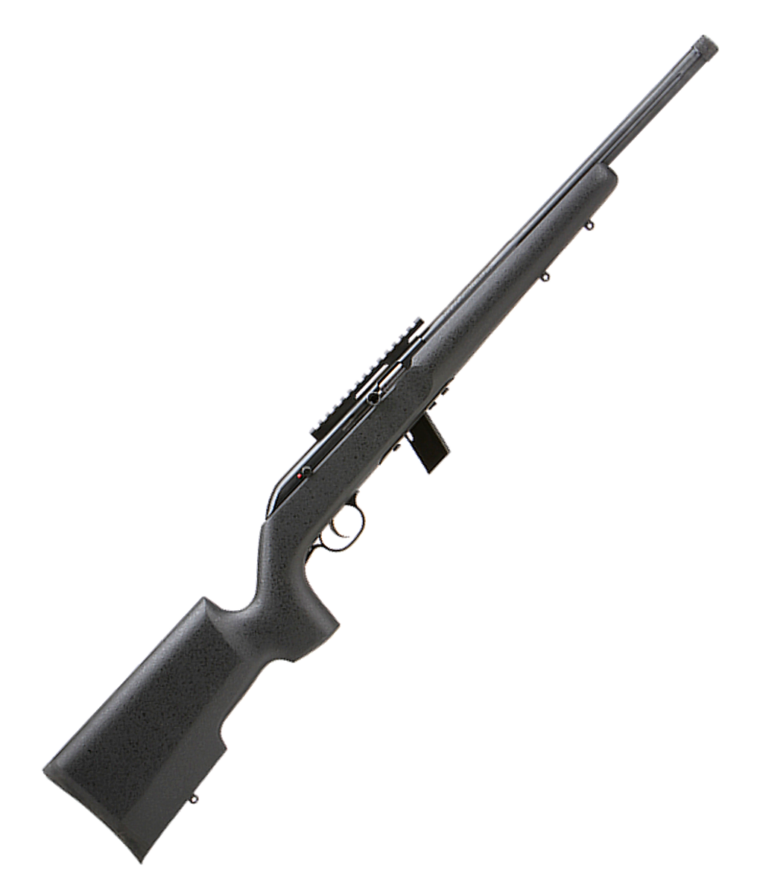 Savage 96734 93R17 BV Bolt Action Rifle 17 HMR, RH, 21 in, Matte Black ...